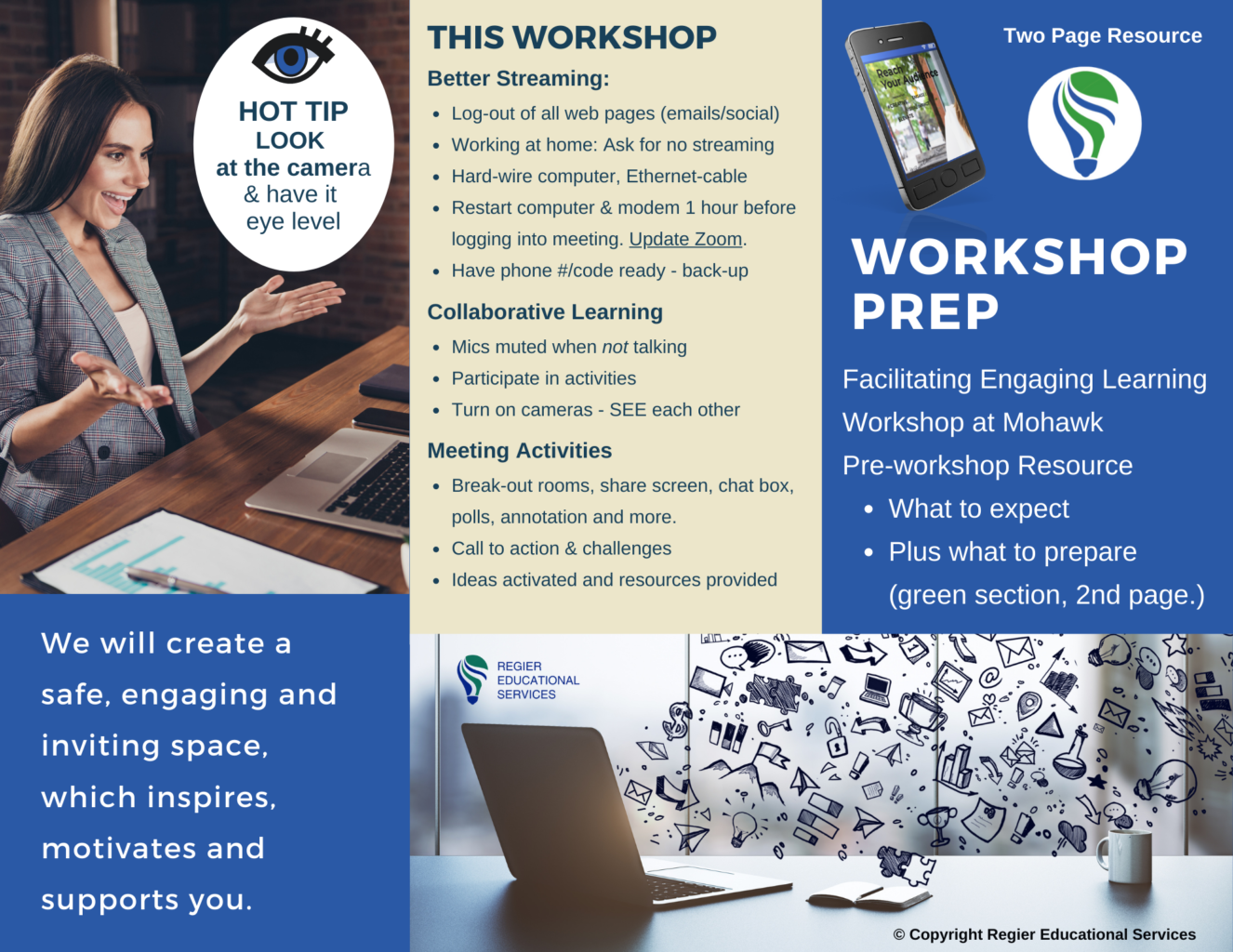WORKSHOP RESOURCES | Regier Education Inc.